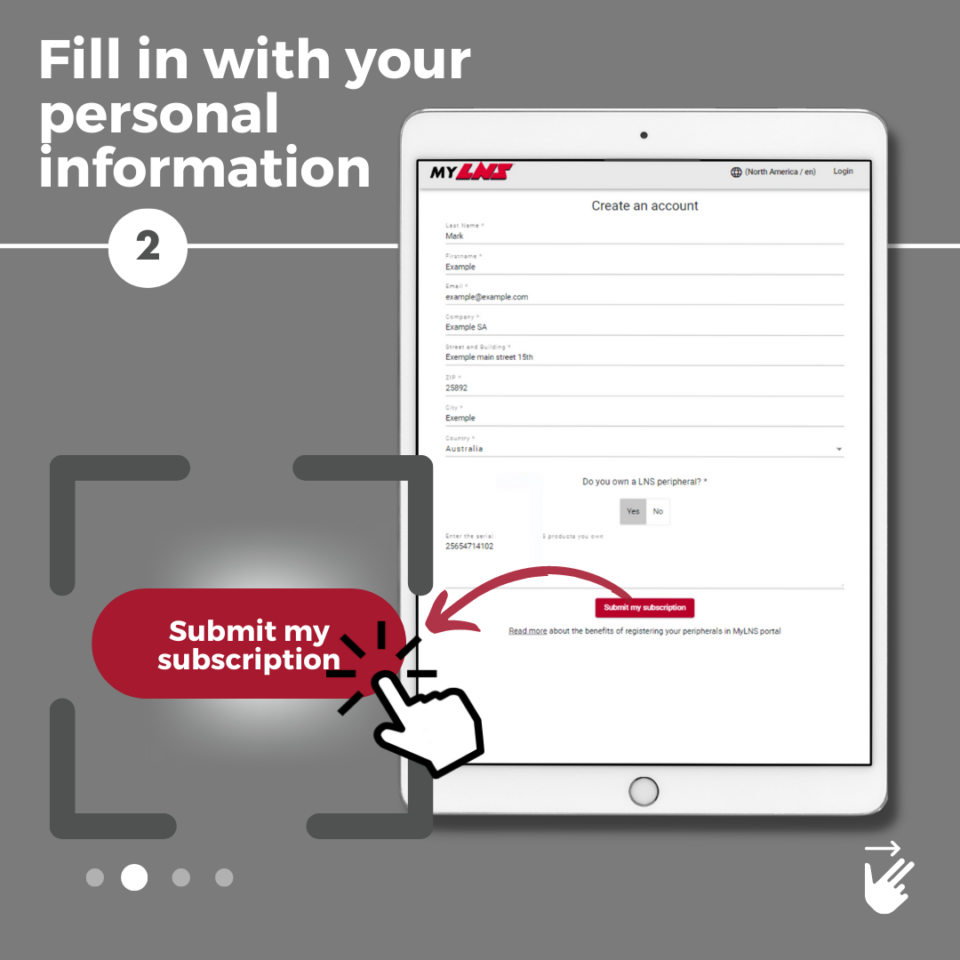 How to use MyLNS - LNS Group - One-Stop-Shop for Machine-Tool Peripherals