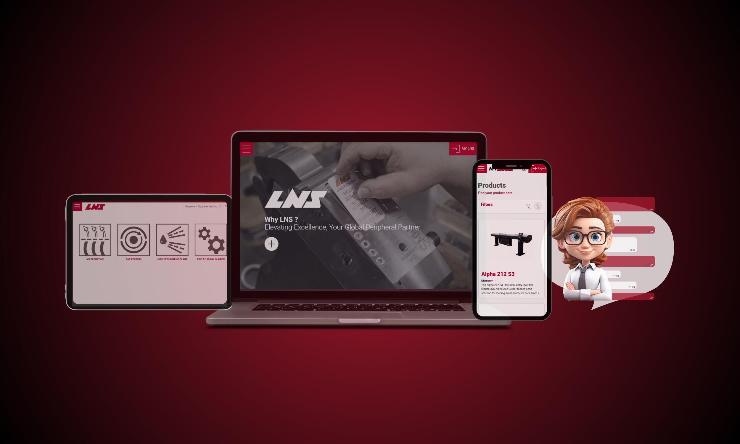 Introducing Our Revamped Digital Experience! - LNS Group - One-Stop ...